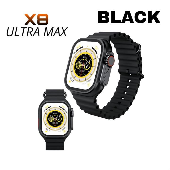 X8 Ultra max Smart Watch, Series 8 Nfc Always-On 2.2 Inch big Display ...
