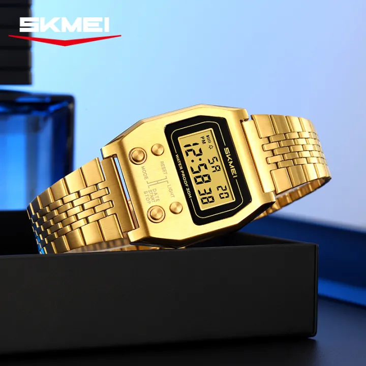 2460 Fashion Brand Men's Electronic Watch Multifunction Luminous ...