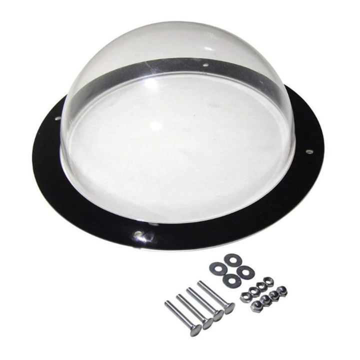 Dog Window for Fence Acrylic Clear View Dome Bubble Window - Dog Dome ...
