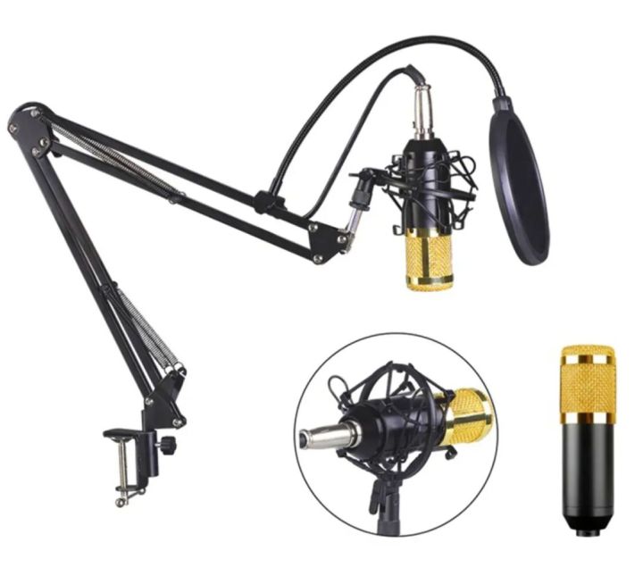 Bm 800 Condenser microphone with kit | Daraz.pk