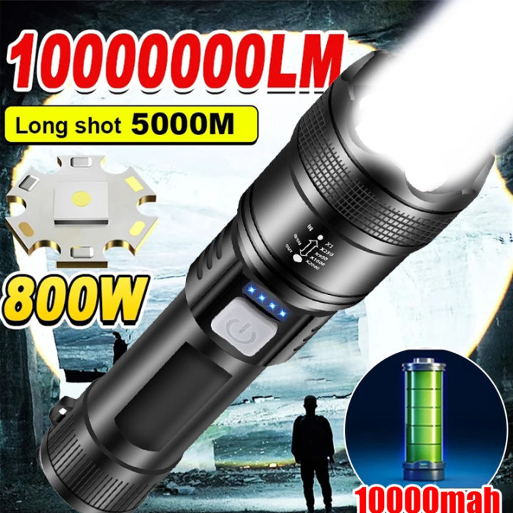 Powerful P70 Led Flashlights 5000LM Ultra Bright Tactical Light ...