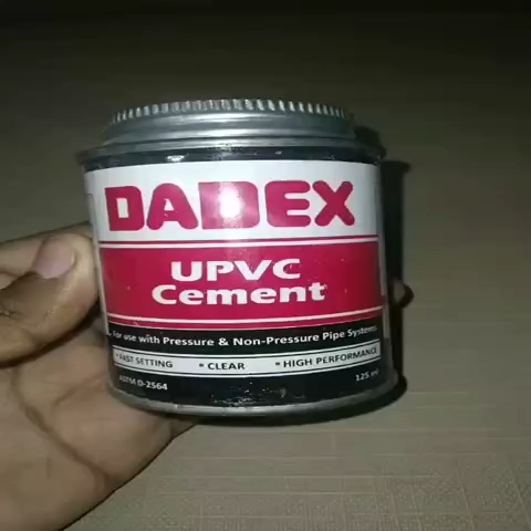 Dadex UPVC Jointing Solution 125ml Solutions are premium-quality ...