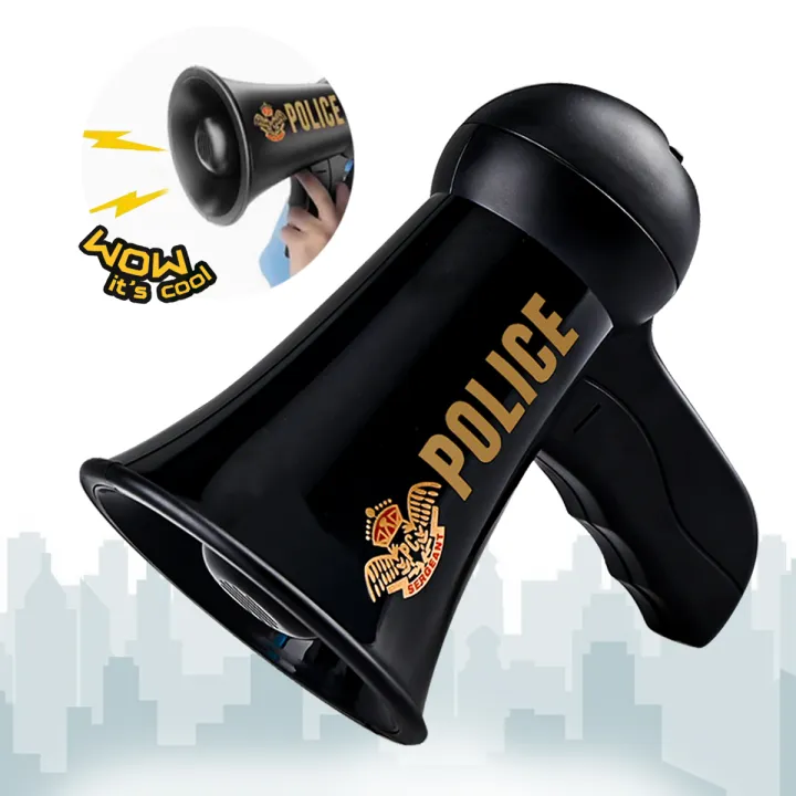 Speaker Children Toys, Megaphone Bullhorn Toy Cool Voice Changer Loud ...
