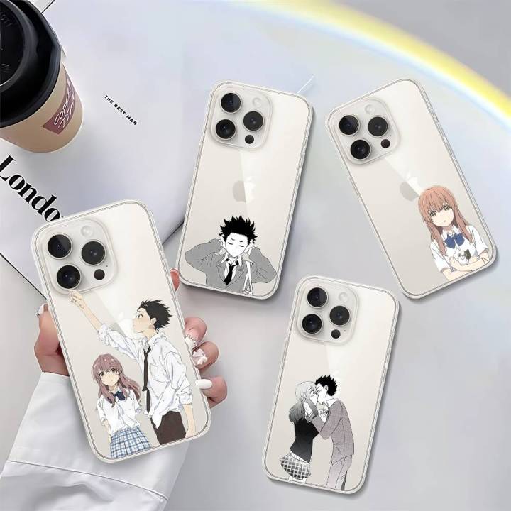 Anime A Silent Voice Phone Case For IPhone 17 16 15 14 Plus 13 12 11 ...