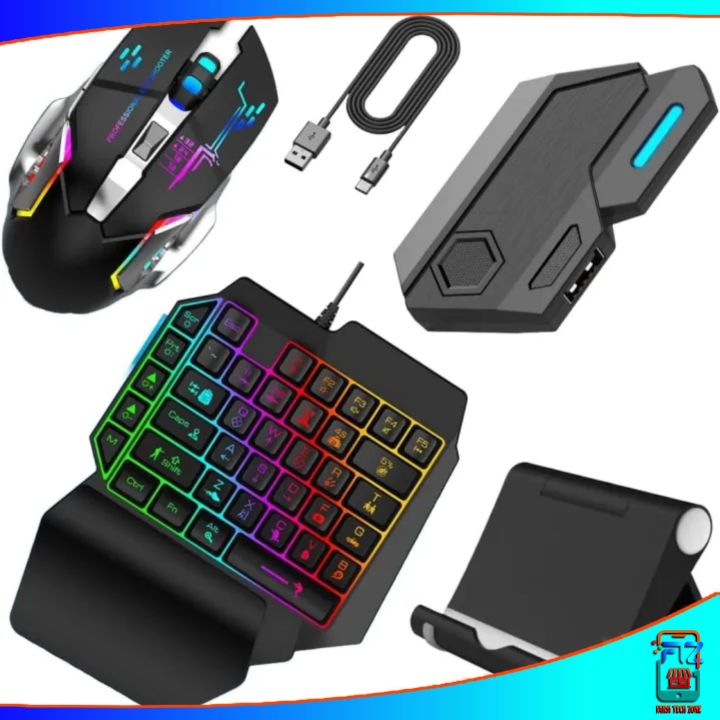AMC Tech 5 in 1 Mobile Gaming Combo Pack | Daraz.com.bd