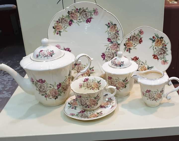 super bone tea set 24pcs | Daraz.pk