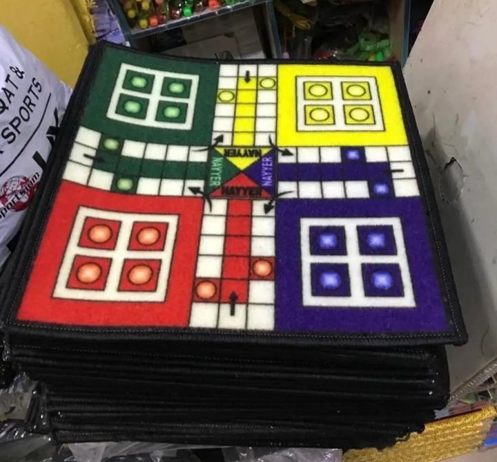 Ludo Star Matt Carpet Game_Ludo Game _washable Ludo Game Ludo Carpet ...