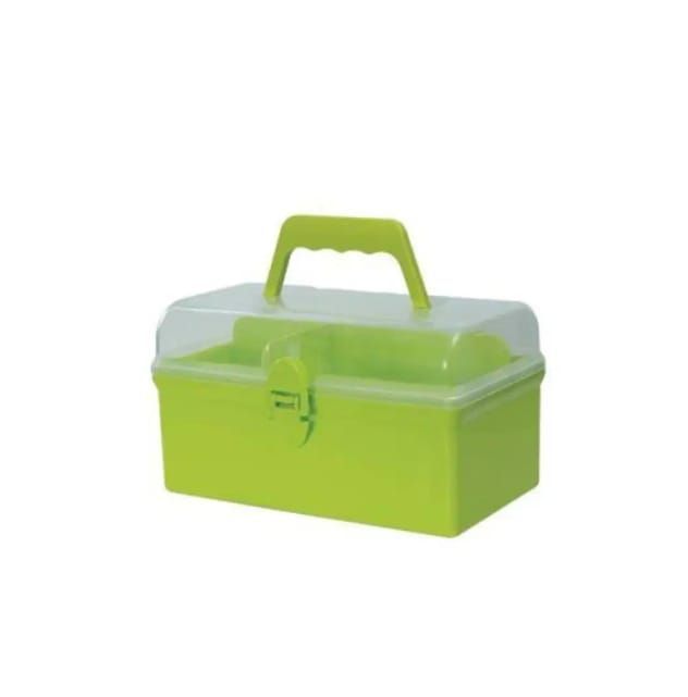 RFL Polypropylene Multipurpose Medicine storangular Box Lime Green ...