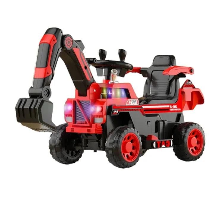 Children Electric Beko Control Excavator | Rechargeable | Sliding Car ...