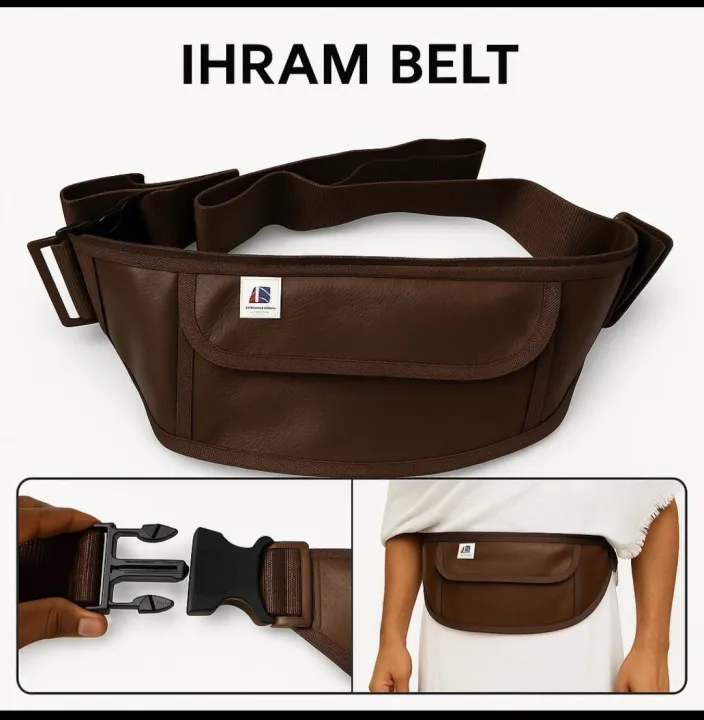 Ihram Belt for Hajj & Umrah – Adjustable & Strong Grip | Daraz.pk