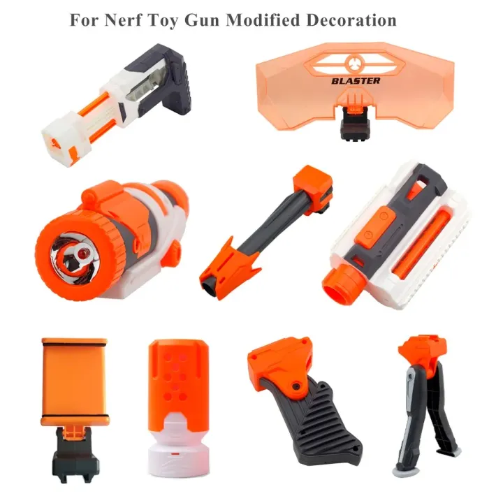 AToy Gun Modified Parts For Nerf N-strike Elite Series Muffler Tail ...
