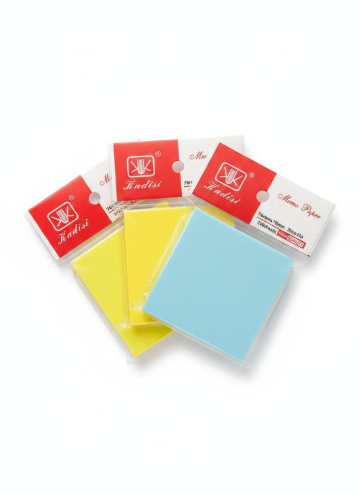 Kadisi Premium Sticky Notes - 3x3 Inch Pink Memo Pads - 100 Sheets Self ...