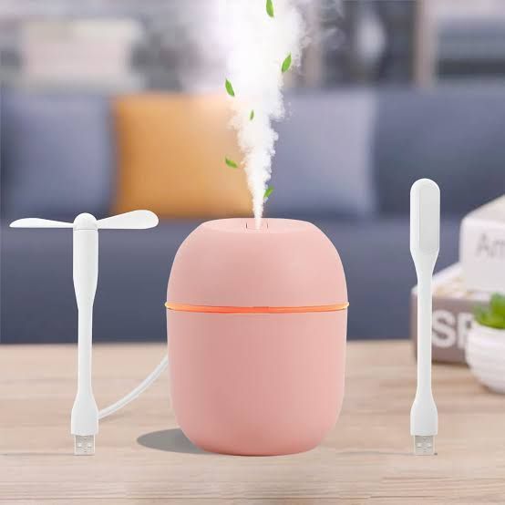 Air Humidifier Mini Ultrasonic USB Essential Oil Diffuser Car Purifier Mist Maker | Daraz.com.bd