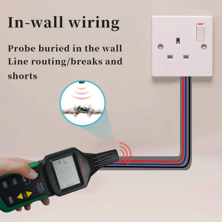 MASTECH Portable Professional Wire & Cable Testers MS6818 Wire Cable ...
