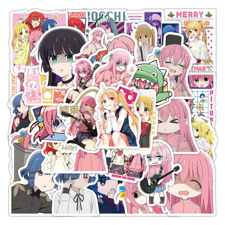 50pcs Day Man Lonely Rock Graffiti Mobile Phone Sticker Guitar Scooter ...