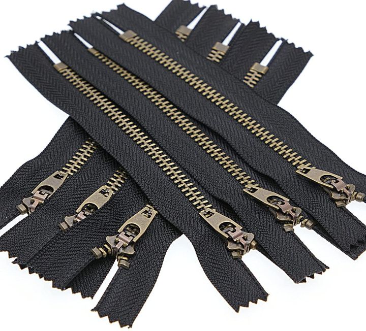 Brass Zippers 10Pcs | Daraz.lk
