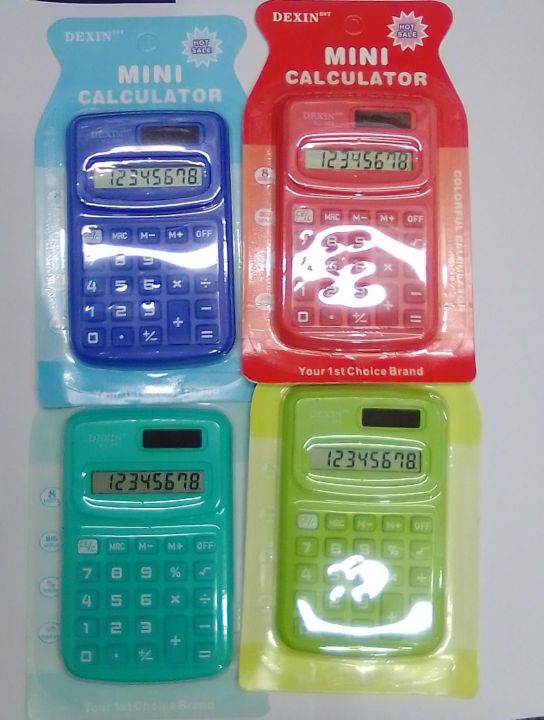 Mini Calculator very Cute Design Basic Calculator // LED Display ...