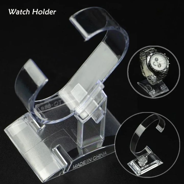 9.8CM Plastic Wrist Watch Display Rack Holder Sale Show Case Stand Tool ...