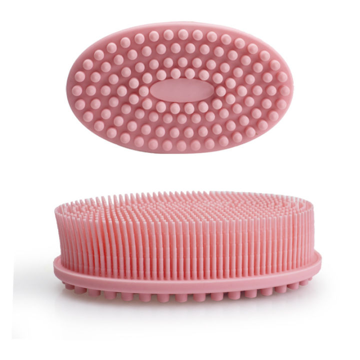 Silicone Bath Brush Cleansing Massage Full Body Scrub Bath Brush Baby ...