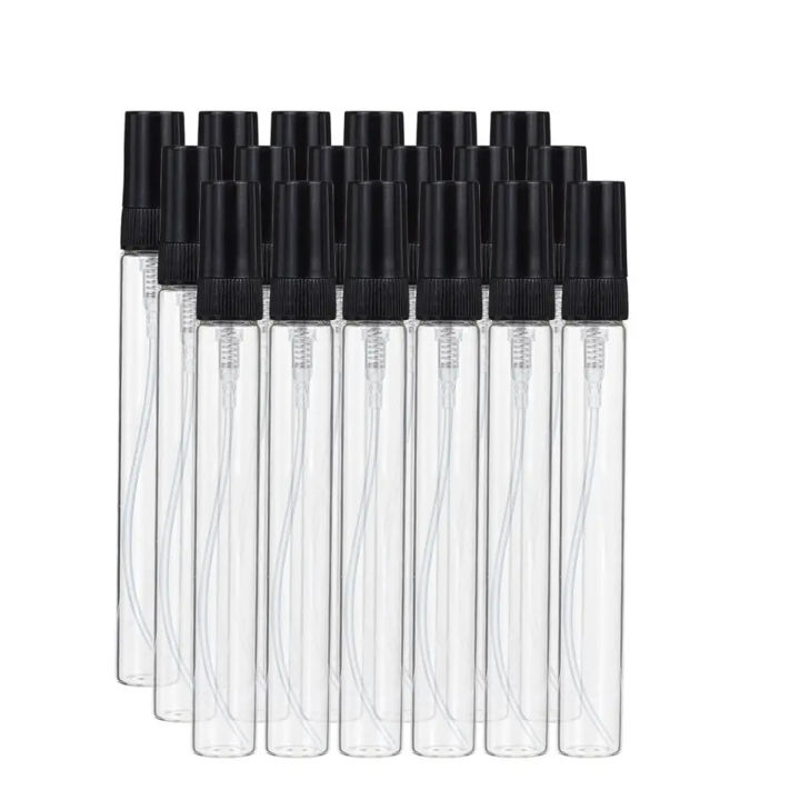 20pcs 2ml 3ml 5ml 10ml Mini Portable Perfume Bottle Spray Refillable ...