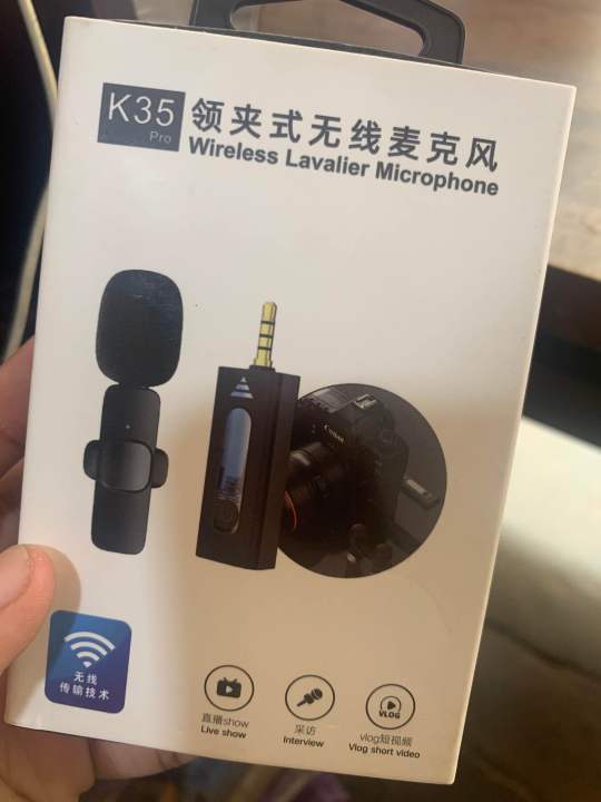 K35 Pro Wireless Microphone | Daraz.pk