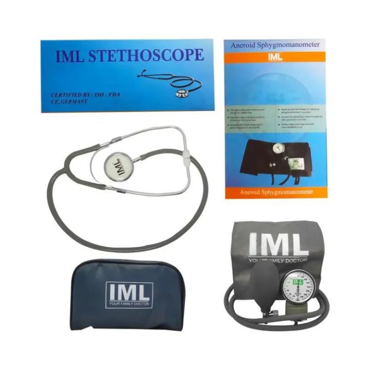 IML Blood Pressure Machine Monitor Sphygmomanometer- Analog Aneroid BP ...