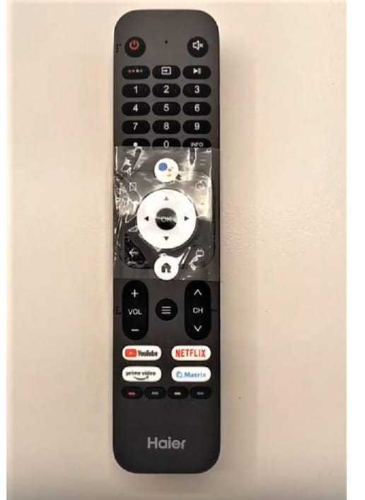 Haier Android LED TV Smart Remote. | Daraz.com.bd