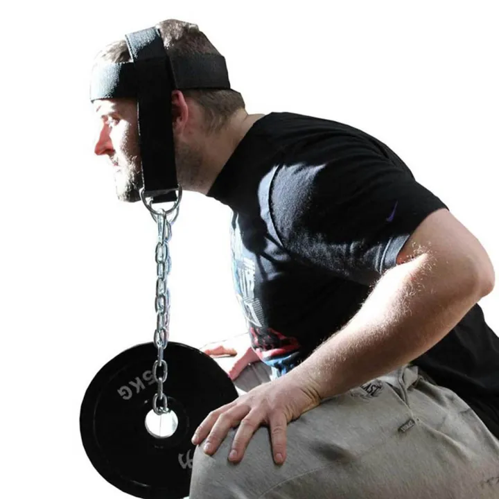 Head Harness Sports Neck Training Exerciser Strap Muscle Builder Home ...