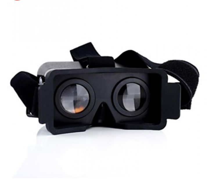 For IPhone 5 5s 5c Cardboard Head Mount Plastic Virtual Reality 3D ...