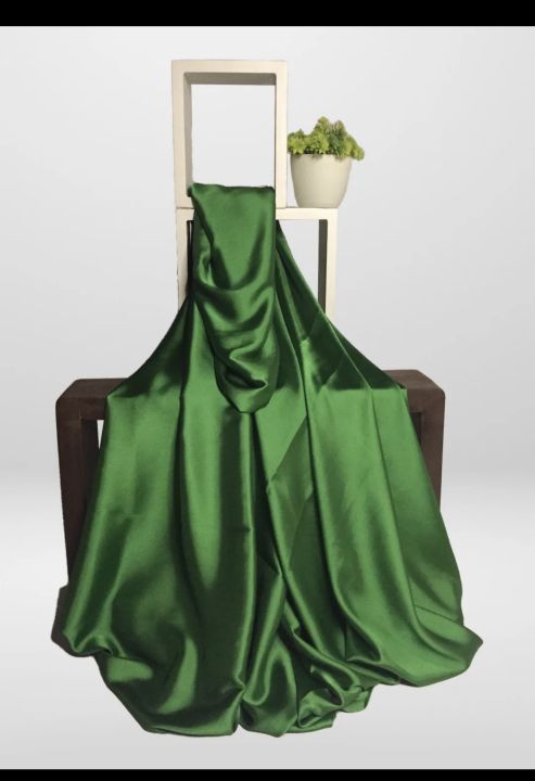 Flag Green Shamoz Silk Shalwar/Suit Simple | Daraz.pk