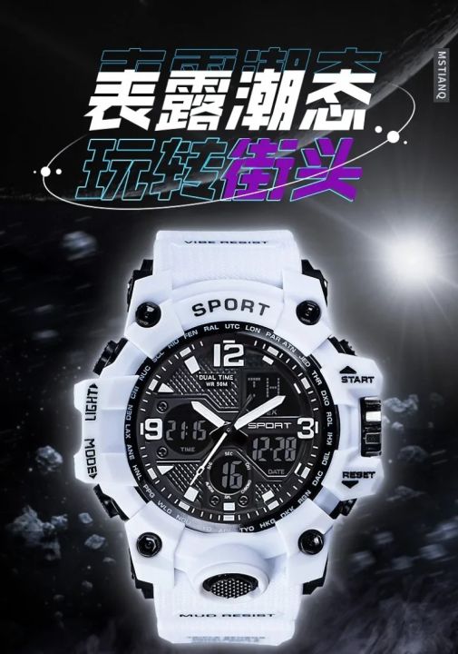 Hot Sale Sporty Digital Watch for Boys - Black Shine Tech Fashion High ...