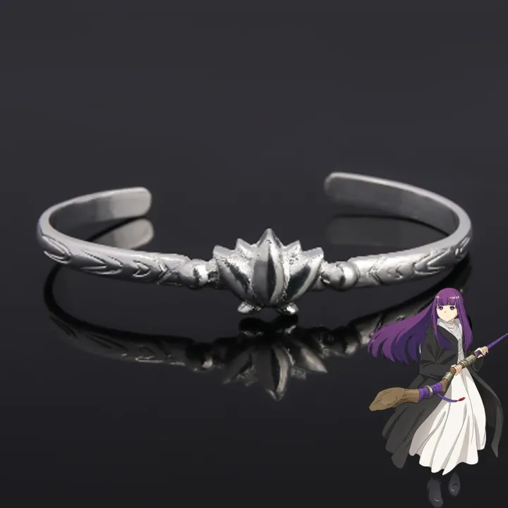 Anime Frieren Fern Cosplay Bracelet Frieren Girl Adjustable Ring Hand ...