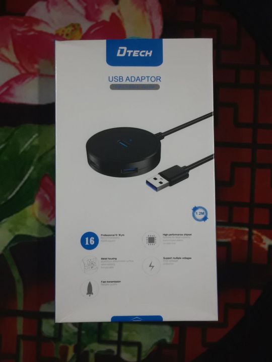 Dtech hub 3.0 usb, 1.2m cable | Daraz.com.bd
