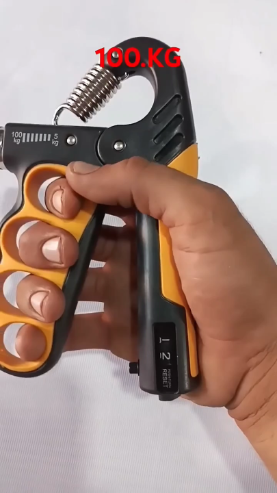 5-100 KG Adjustable Hand Gripper – Professional Grip Strength Trainer ...