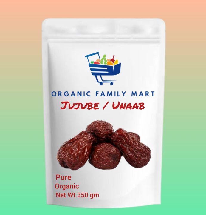 Organic Dried Jujube • Unaab | Unab • 350 gm | Daraz.pk