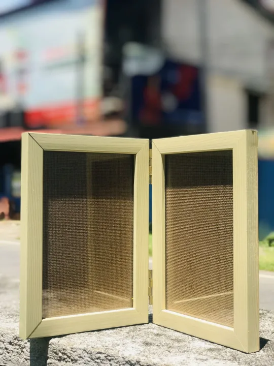 ‎4 x 6 Double Ready - Made Photo Frames in light brown Color | Daraz.lk