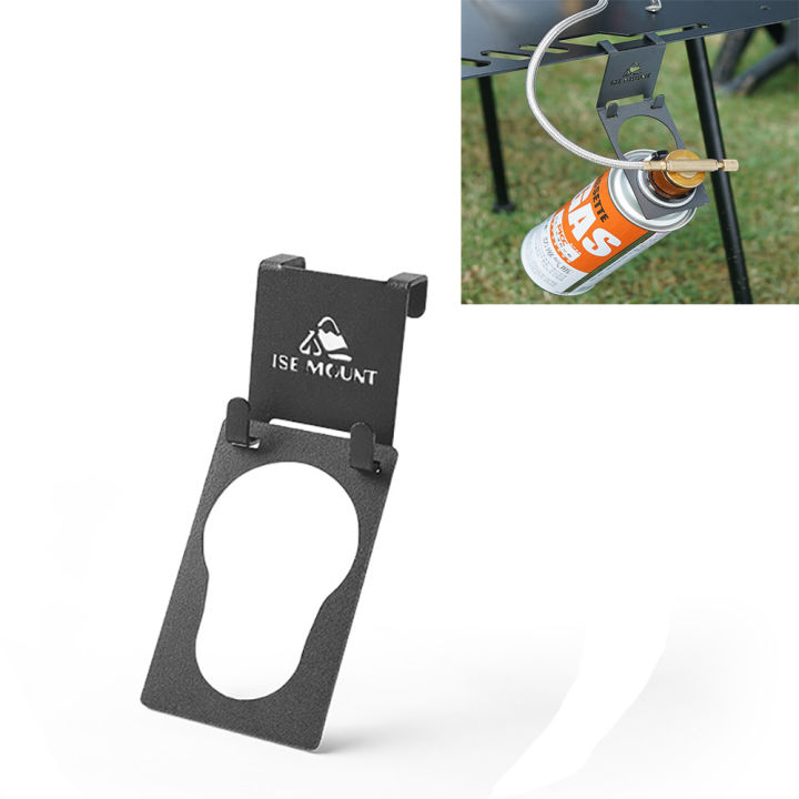 Hang Gas Canister Camping Tables Hook Stainless Steel Stove Tank Hanger ...