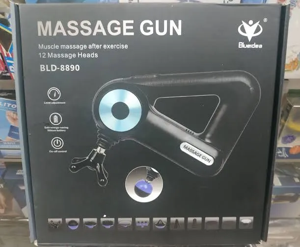 Original Cordless Massage Gun Deep Muscle Vibrating Fitness Massager ...