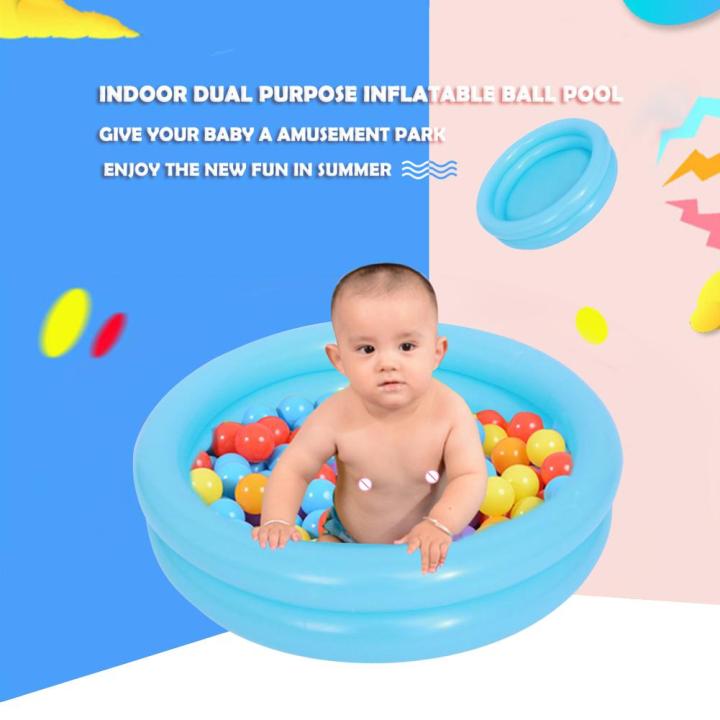 Summer Baby Inflatable Swimming Pool Portable Kids Outdoor Paddling ...