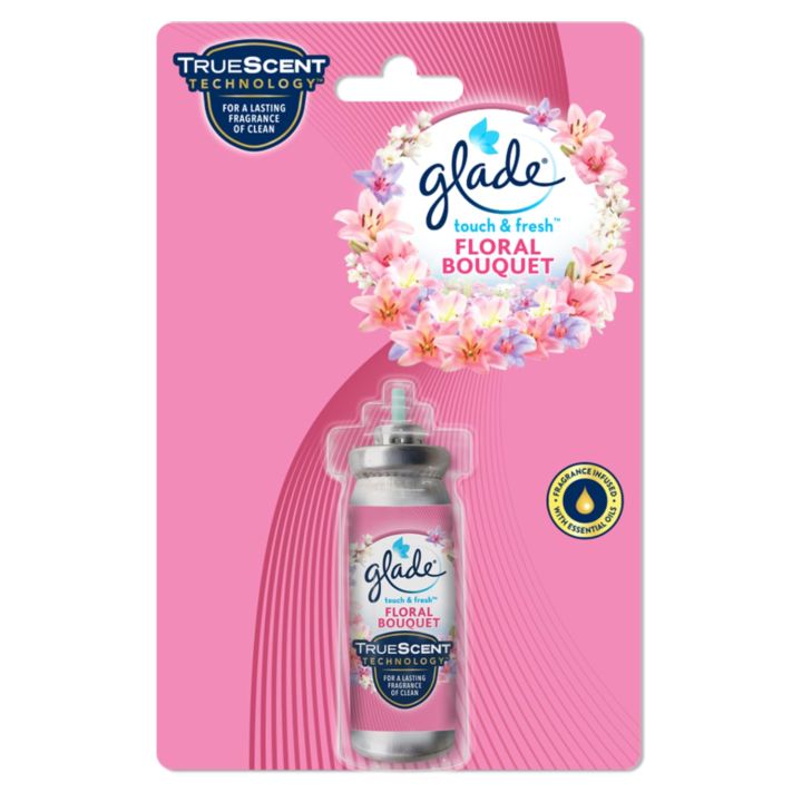Glade Touch 'N' Fresh Floral Perfection Refill, 12 mL | Air freshner ...