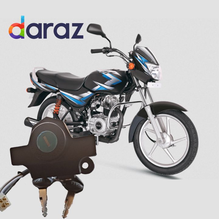Bajaj CT -100 Ignition switch (4pin) | Daraz.lk