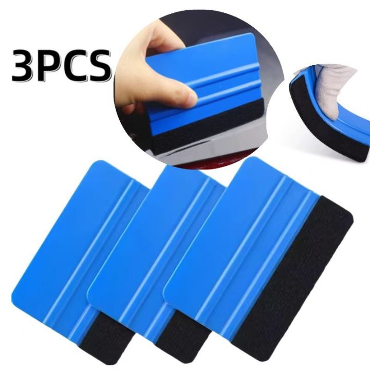 1/3pcs Car Stickers Film Install Squeegee Vinyl Carbon Fiber Scraper ...
