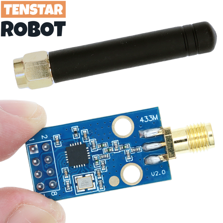 CC1101 433MHz Wireless Module With SMA Antenna Wireless Transceiver ...