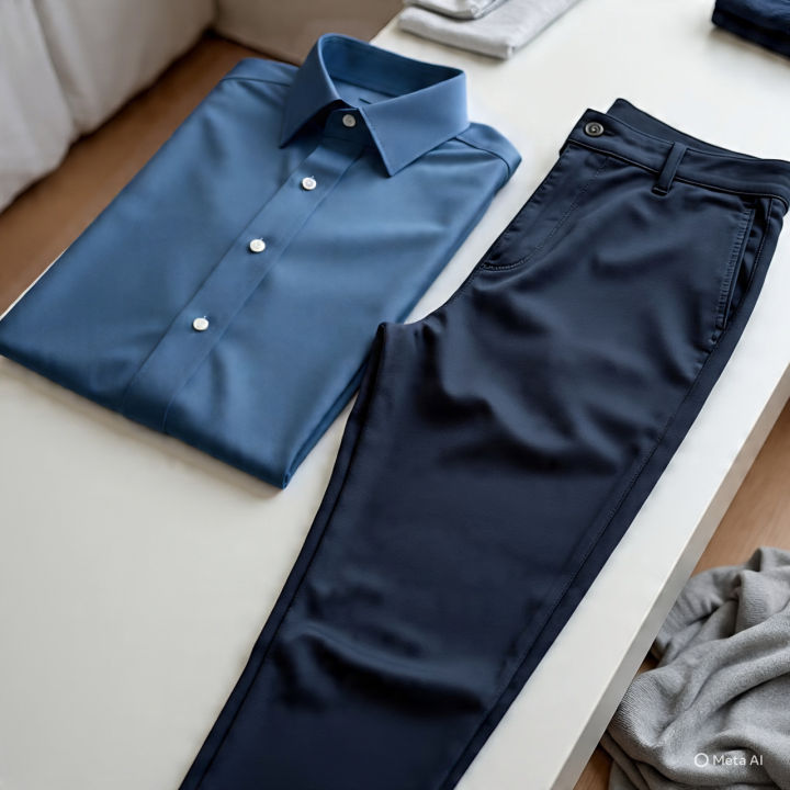 Men’s Stylish Cotton Shirt and Pant Set – Casual Wear – Comfortable ...