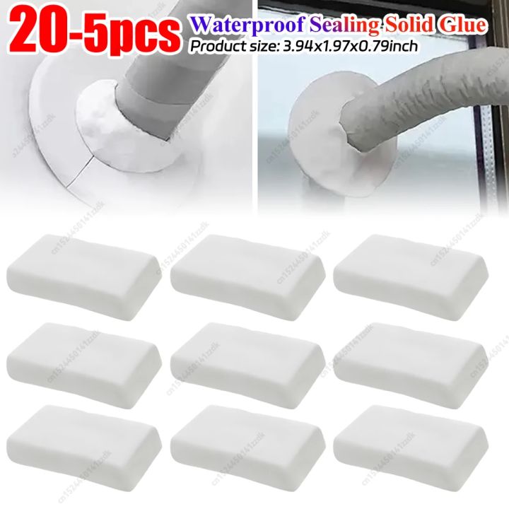 1-10pcs Waterproof Sealant Mastic Quick Mending Mud Duct Seal Repair ...