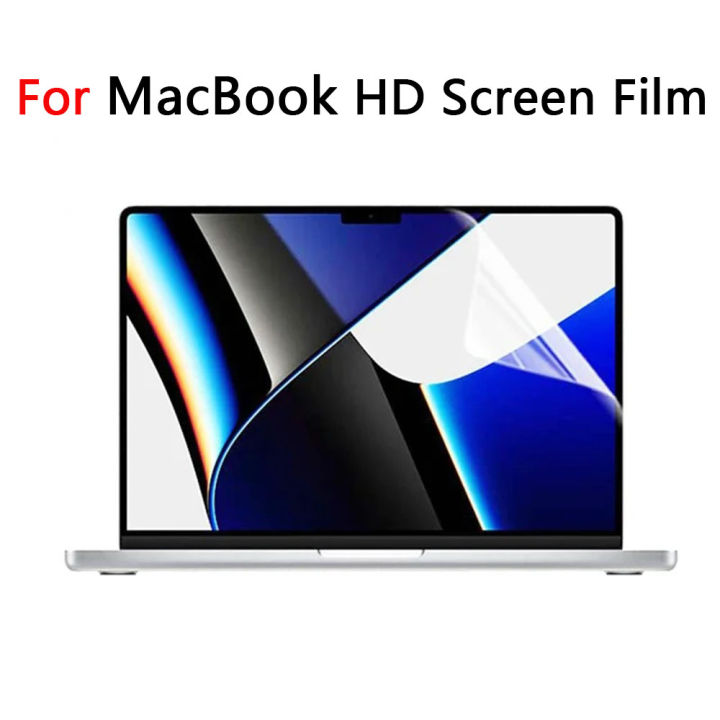 HD Screen Protector For MacBook Pro 14 M1 M2 Pro Max Air 13 15 16 Clear ...