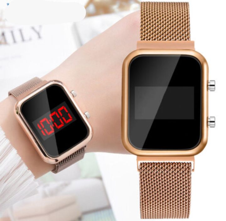 Most Demanded Fashion Squar Led Touch Smart Watch For boys And Girls ...