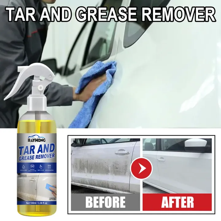 Spray Greases Degreaser Cleaner Car Oil Tar Grease Remover Solvent Car ...