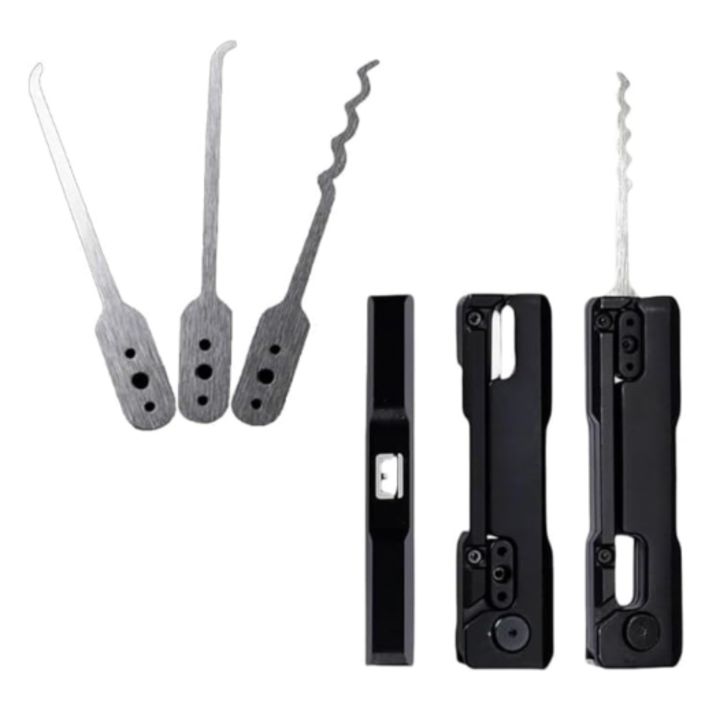 Lock Pick Sets Gravity Pick 3 Metal Tools Outdoor Essentials Pick and ...