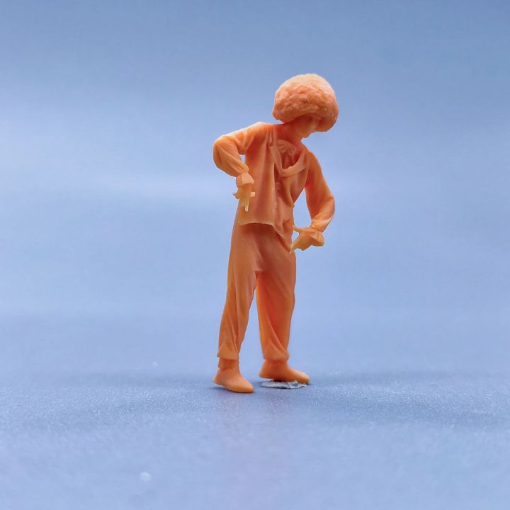 1/64 1/43 Figurines Scale Model Resin Magic Clown Male Uncolored ...